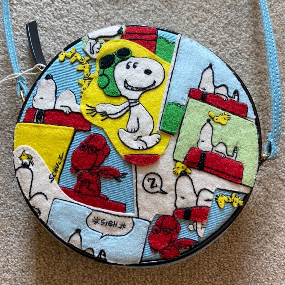 Olympia Le Tan X Peanuts Comic Strip Bag Crossbody Sn… - Gem